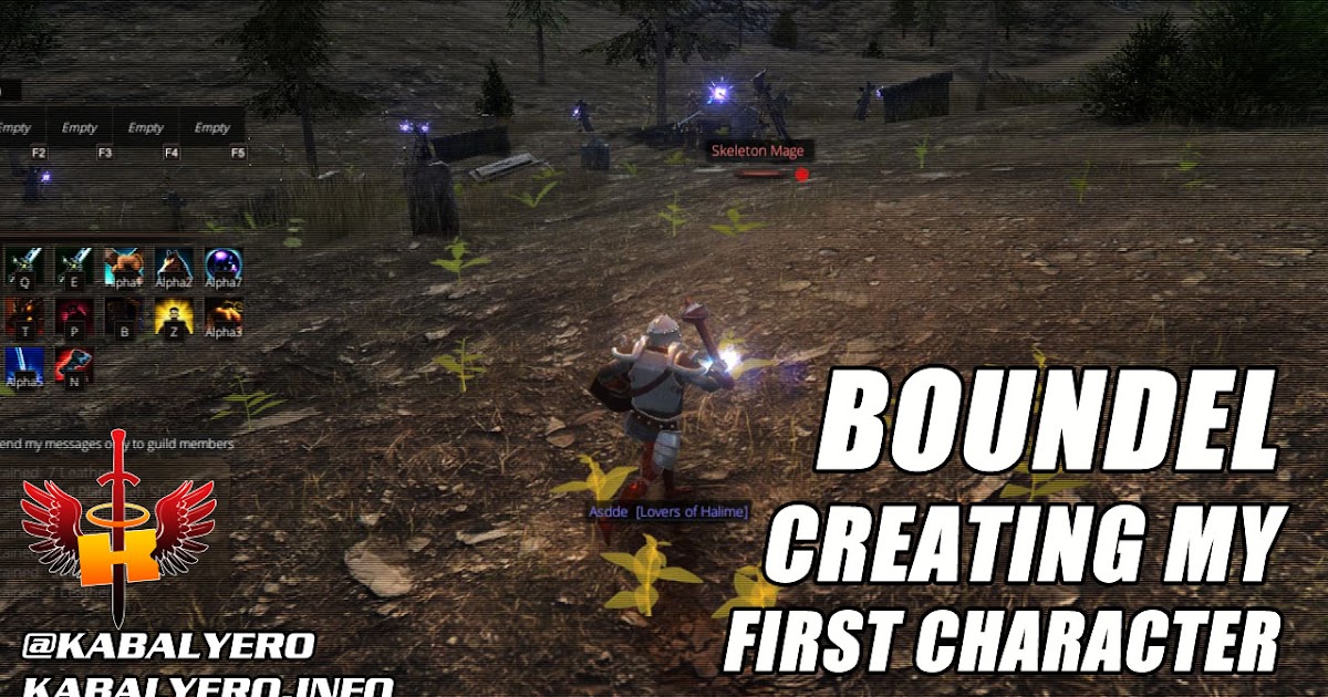 Boundel Gameplay, Creating A Character 🎮 KABALYERO - KABALYERO • Gamer, Streamer, Blogger ...
