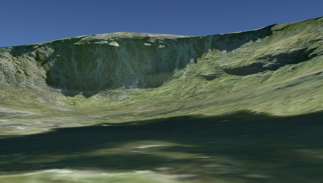 some LANDSCAPES: At the Loch of the Green Corrie