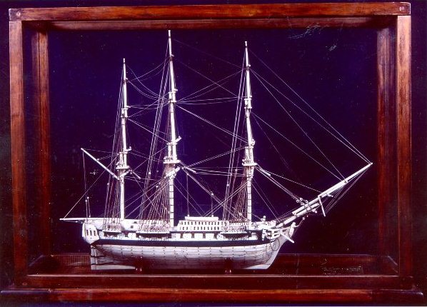 Artifact Spotlight: Bone Ship Model of HMS Confiance