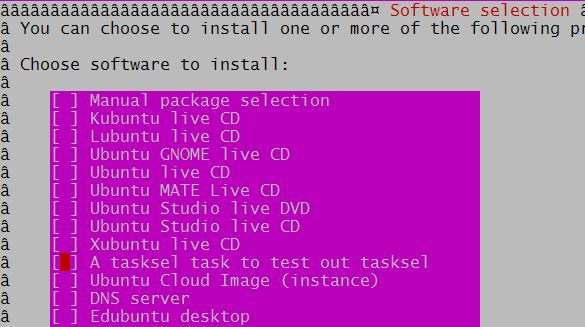 A system engineer's notes: Working with tasksel on Ubuntu 16.04 LTS