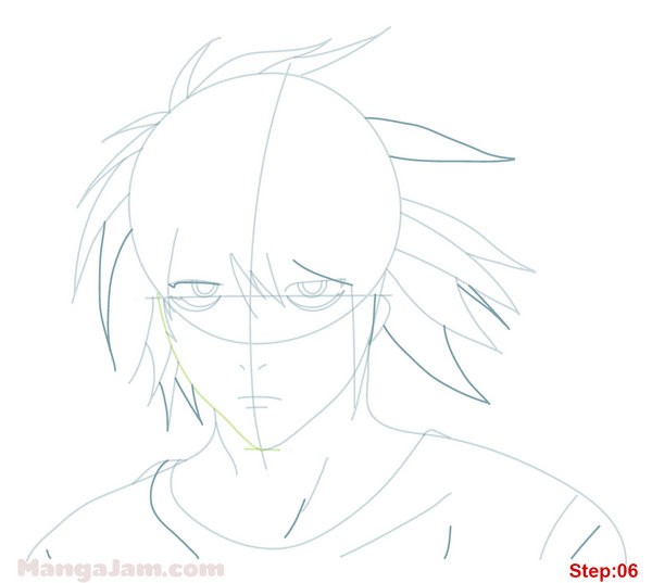 How To Draw L from Death Note | How To Draw Manga