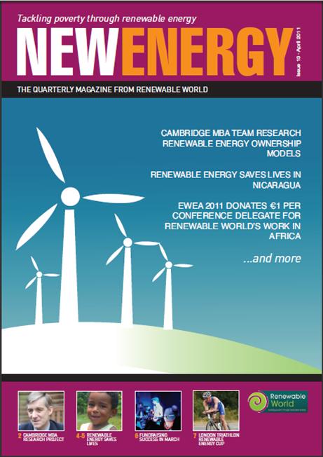blueNews: blueEnergy work highlighted in New Energy magazine