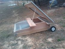 Providence Mountain Farm : quail tractor at the farm