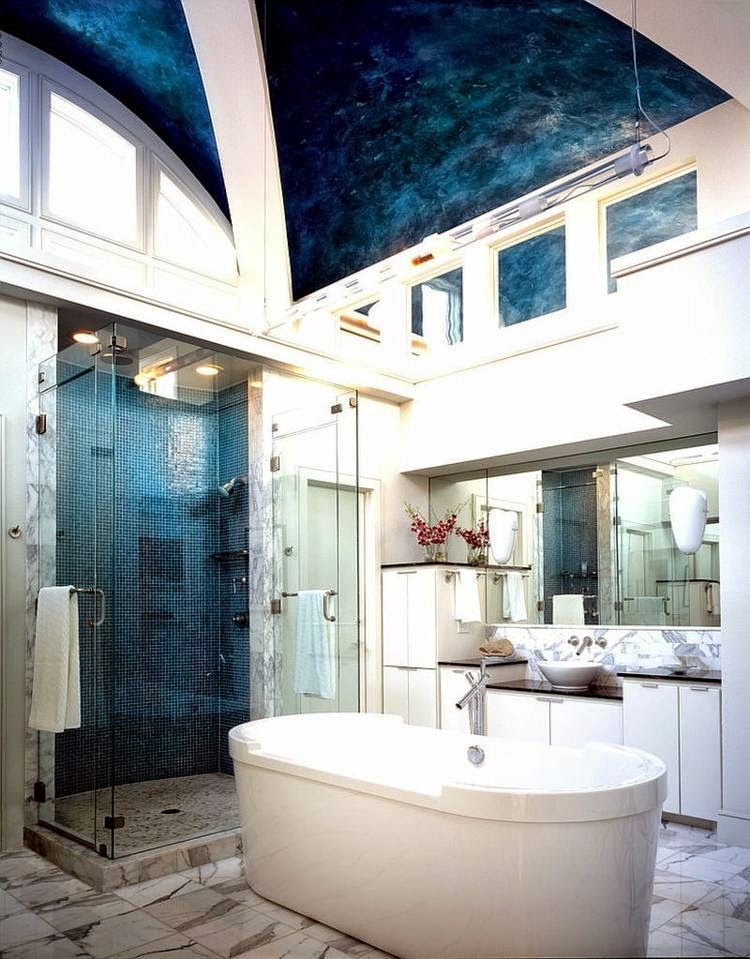 Tile color ideas - 50 great options for the Bathroom | Bathroom Design