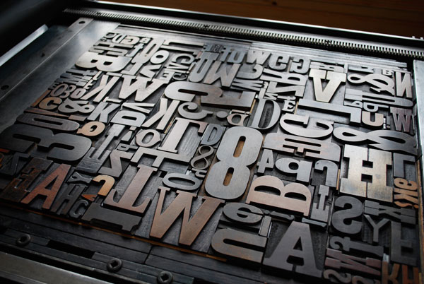 Semple Press: Wood Type Poster