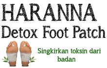 Bahaya TOKSIN pada tubuh badan - Haranna Detox Foot Patch