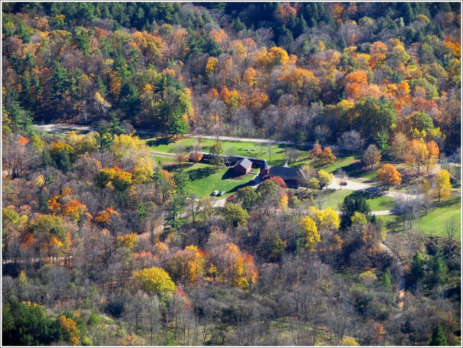 Hamilton Conservation: Autumn From Above