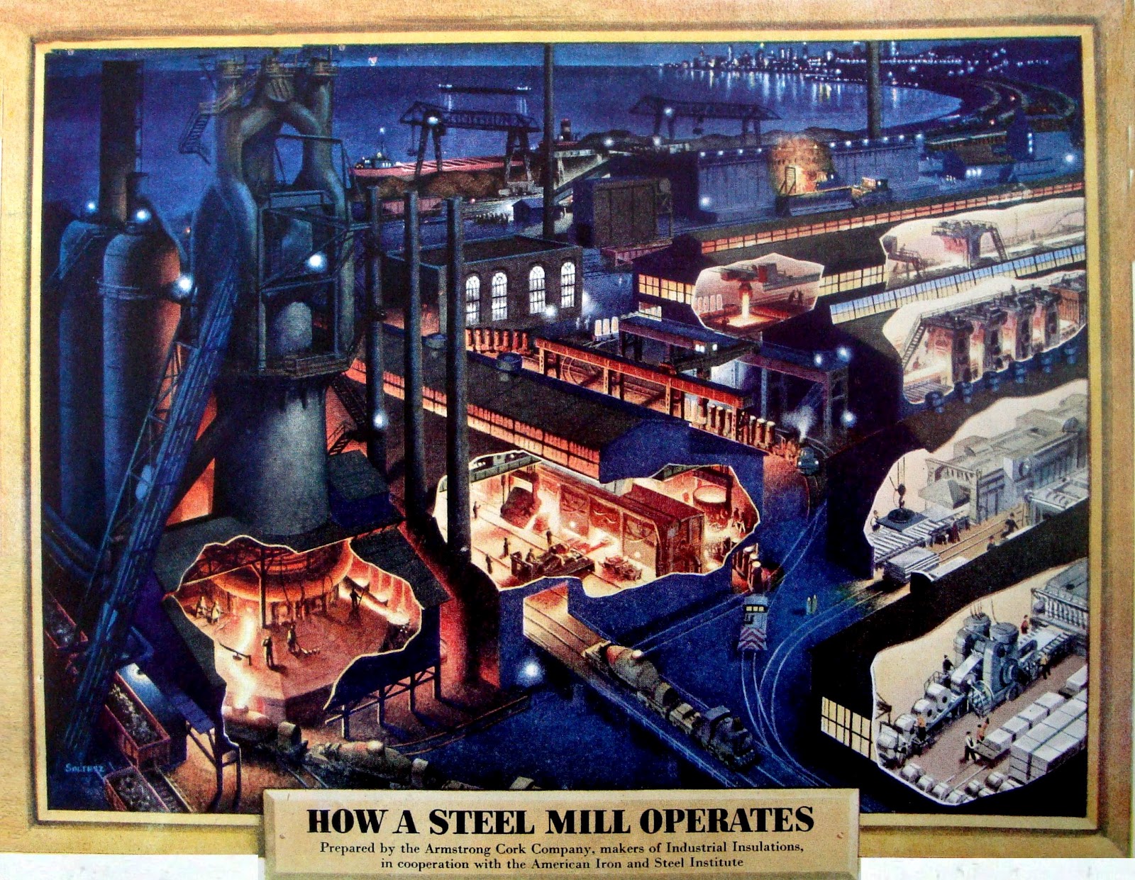 Past Print: Illustrations from past decades / part 4 / Frank Soltesz