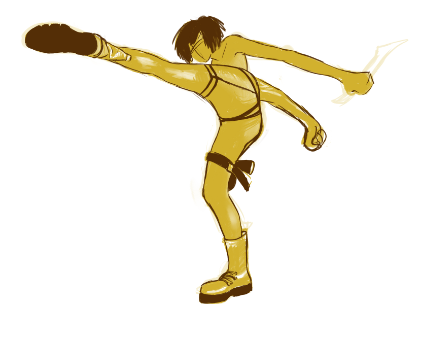 Practice Makes Perfect: Day 3: Action pose from reference