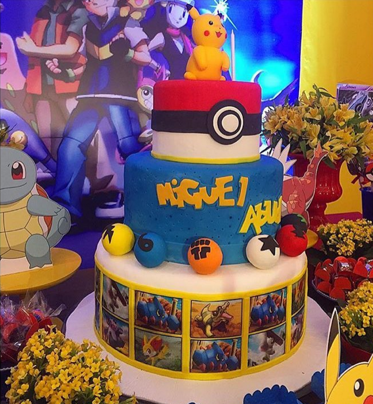 Ideas para Un pastel de Pokémon