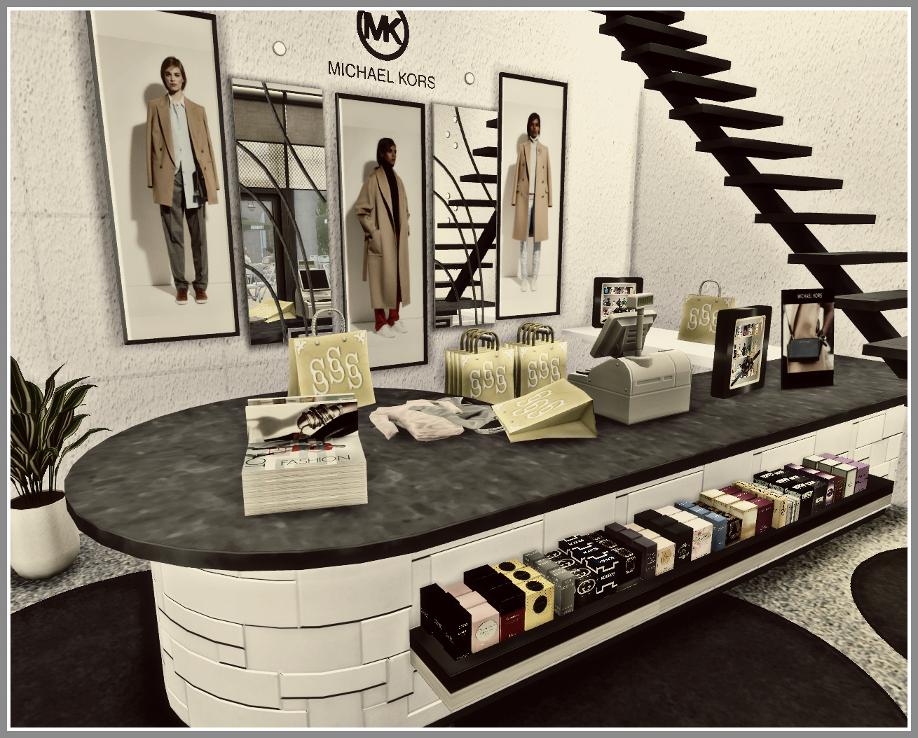 Nagvalmi: TS4 Home Design: Уотерсайд Уорбл