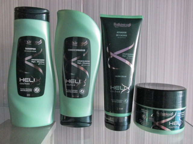 Meu Cabelo Crespo (Afro tipo 4C): Resenha kit Helix Cachos Bothânico Hair