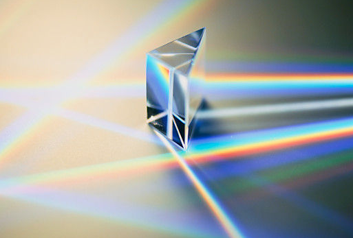design context: refraction of light through a triangular prism