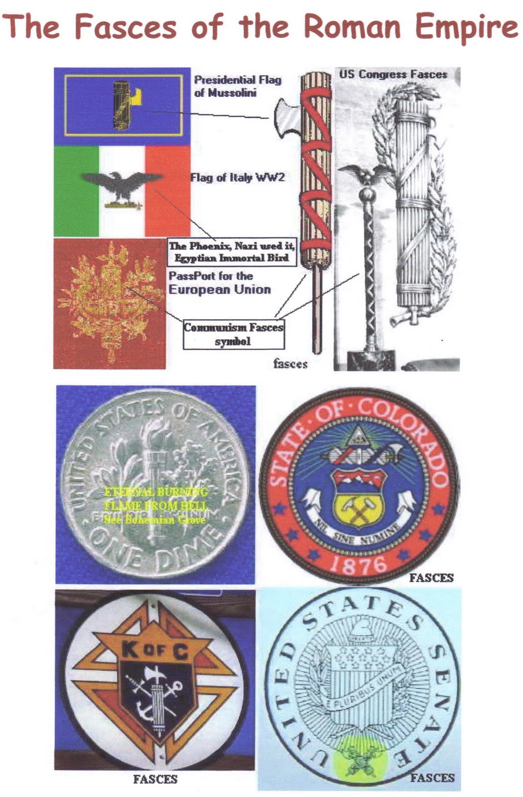 News Man: Here's Proof of Conspiracy: USA Badge of Authority Fasces ...