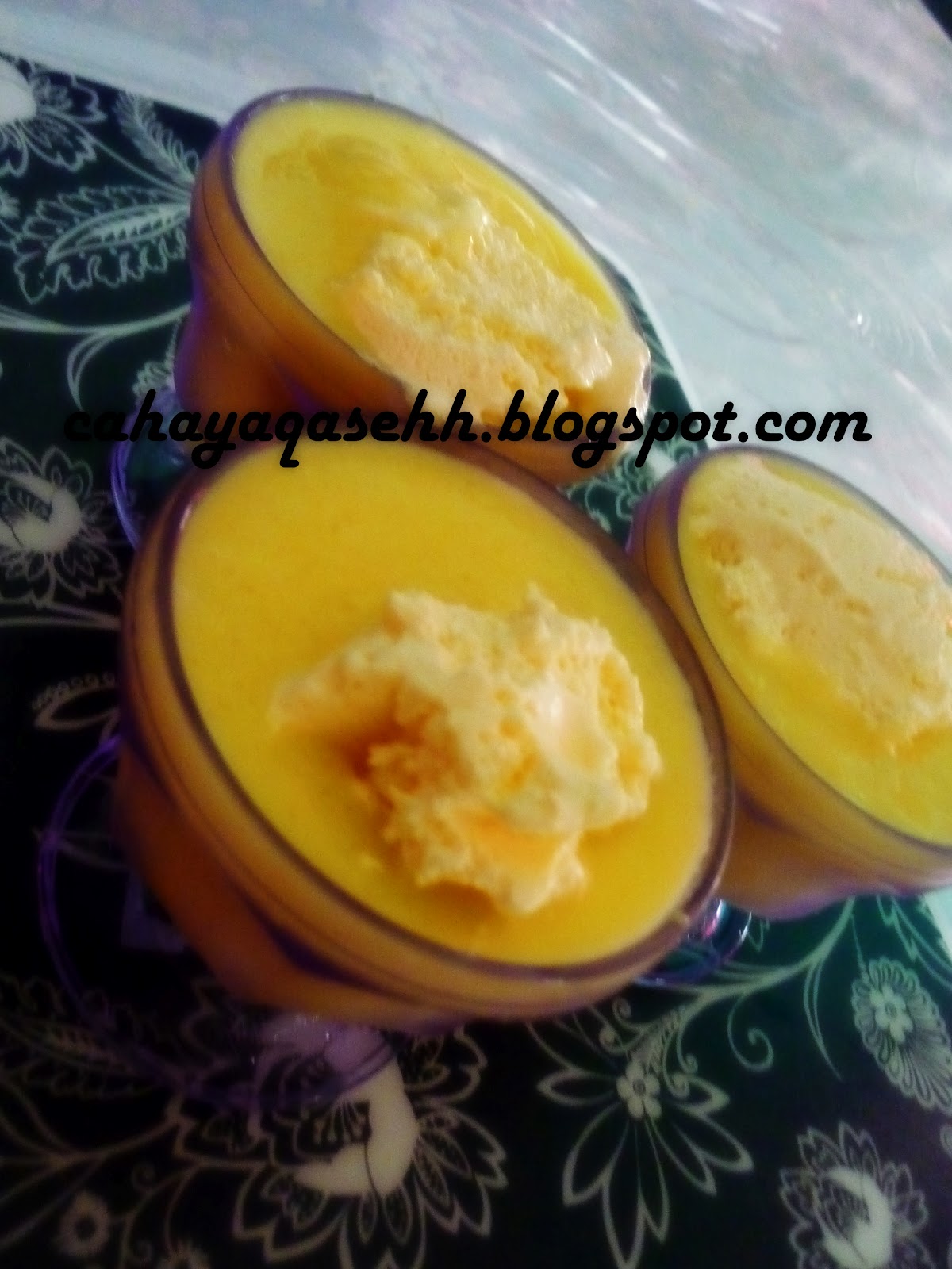 DARI DAPUR MAK LONG ....: Ice Blended Mango