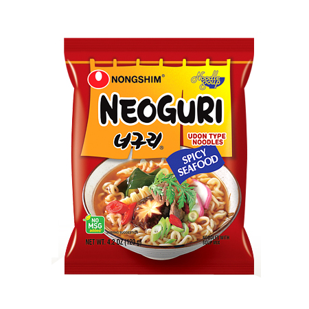 It's snack time!: Korean noodle : Neoguri