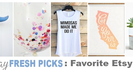 Friday Fresh Picks: Favorite Etsy Finds | Pieces of a Mom