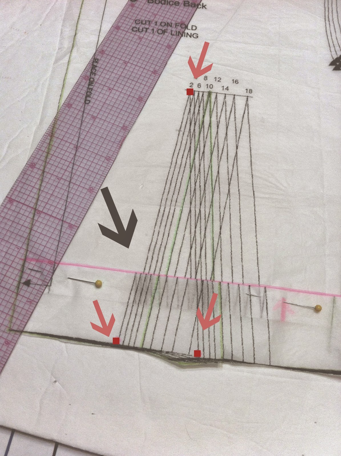 Sew Chic Pattern Company: How to Shorten a Sewing Pattern