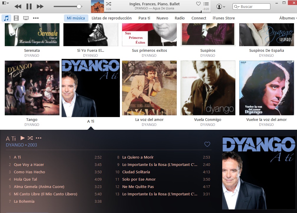 DISCOGRAFIA DE DYANGO