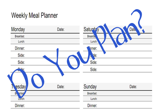 .: How to menu plan...