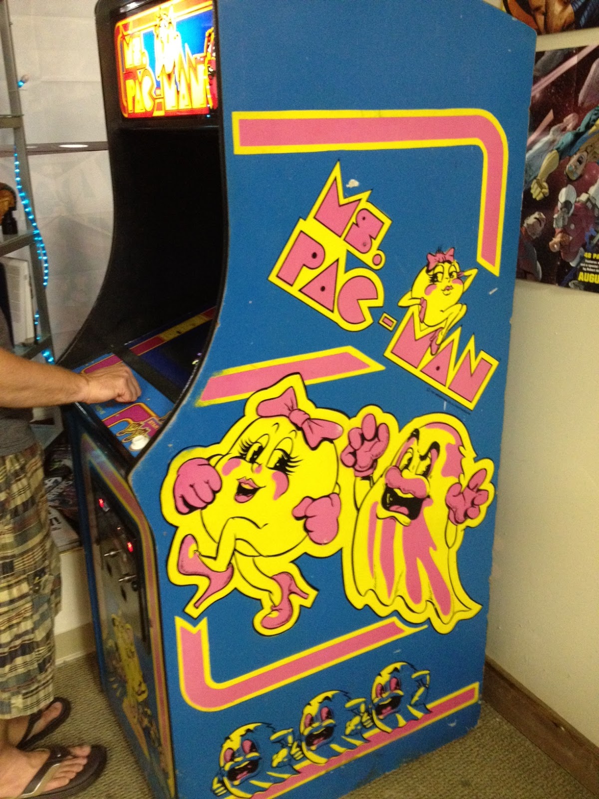The Yeti Speaks!: Life goal achieved: I bought a Ms. Pac Man arcade ...