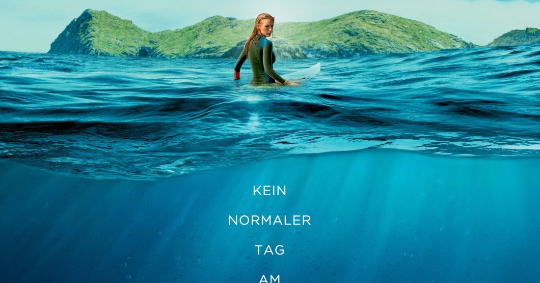 Águas Rasas | Tubarão gigante espreita Blake Lively no novo poster do filme