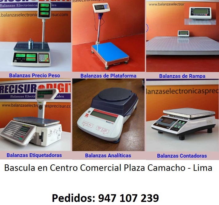 💥 Basculas en Centro Comercial Plaza Camacho - Lima‎ 🚀【Los Mejores ...