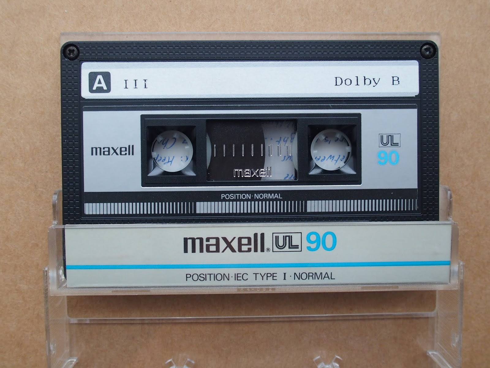 Audiochrome: Cassette tape measurements: Maxell UL, UR, LN, S-LN