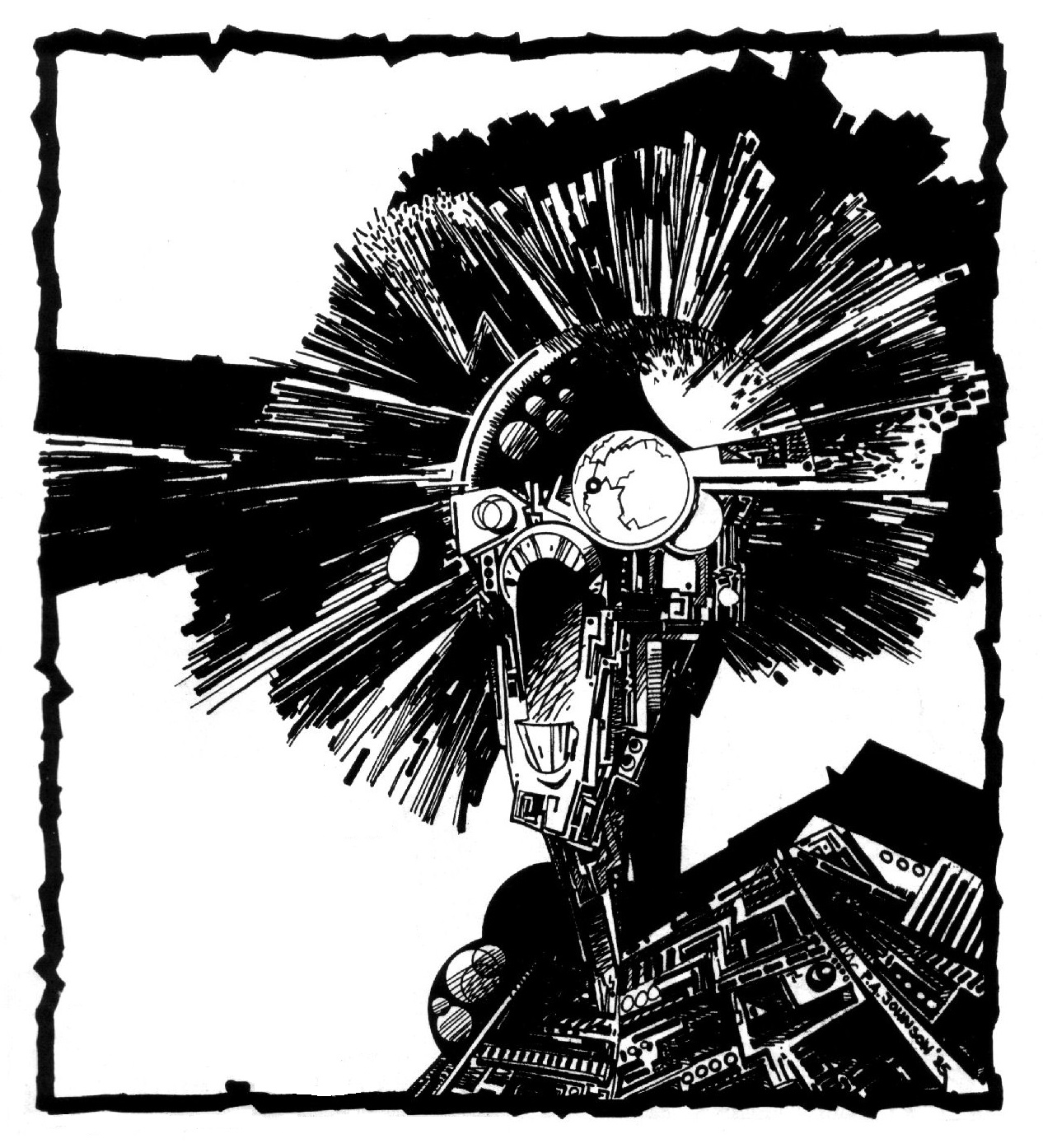 Marvel Comics of the 1980s: 1985 - Warlock by Bill Sienkiewicz