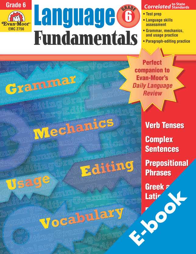 Language Fundamentals, Grade 4 ~ ENGLISH LEARNING EBOOK