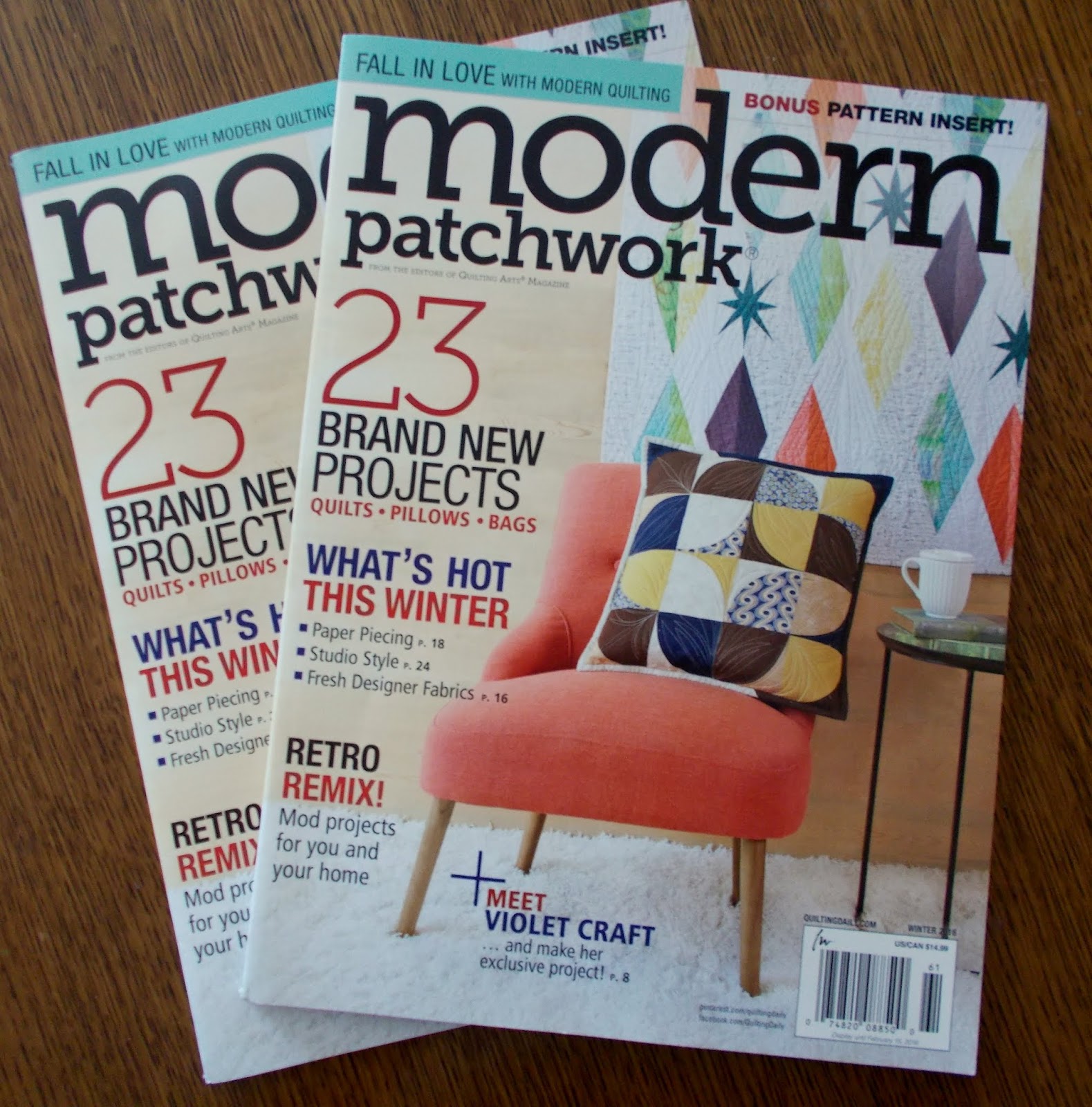Quilts My Way: Modern Patchwork Winter 2016