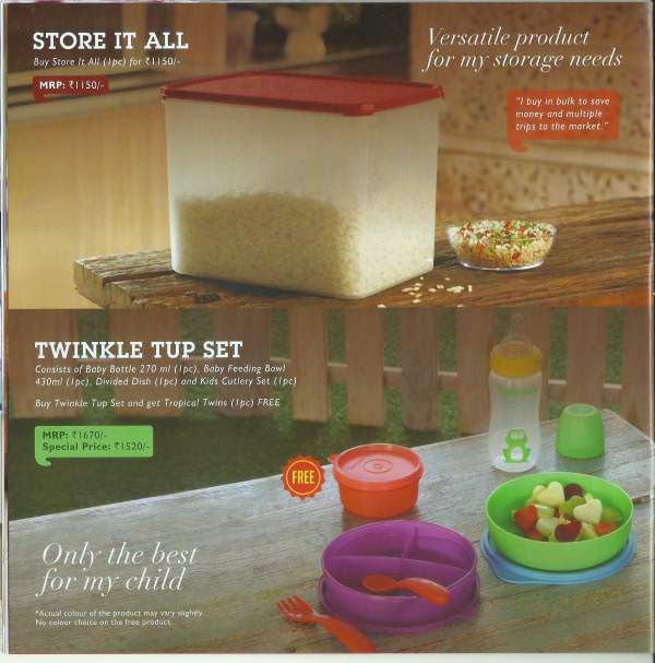 TUPPERWARE PRODUCTS: Tupperware April Flyer 2015