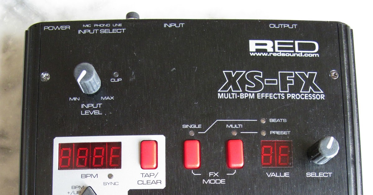 MATRIXSYNTH: RedSound XSFX BPM based effects