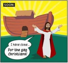 Jesus in Love Blog: Rapture humor: Jesus comes for the gay Christians