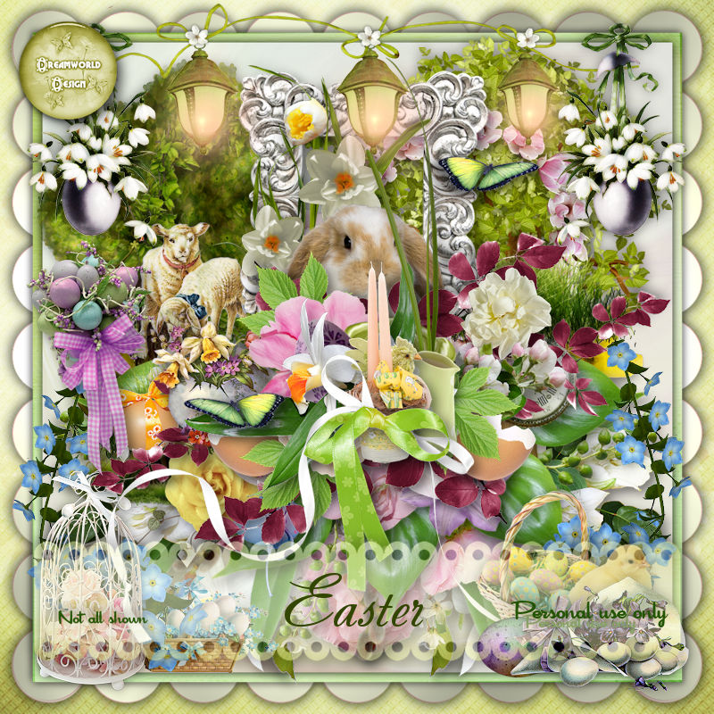 Dreamworld Design - Tutorial´s, Scrap - Kits and more: PTU now FTU Scrap - Kit *Easter*