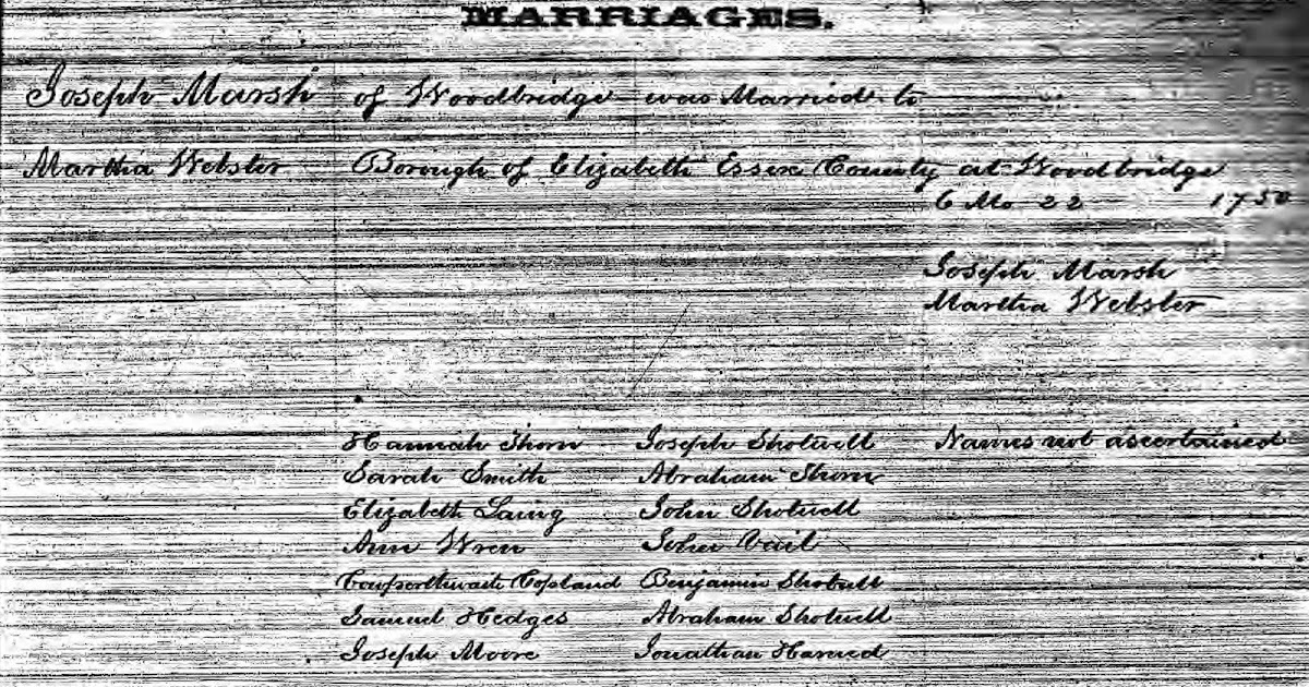 Joanne's Genealogy Research: Ancestor Birthday - Oct 7 - Joseph Marsh ...