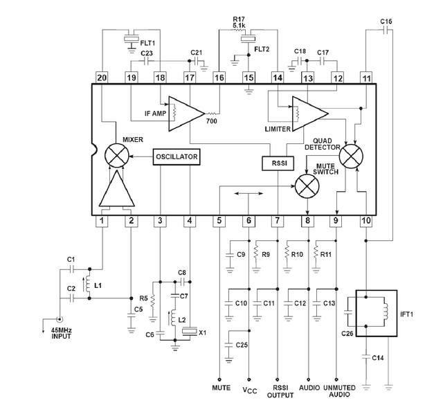 Open Emitter: Single Chip Superheterodyne Receiver