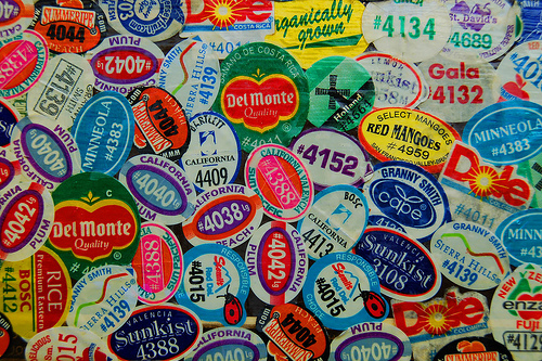 a generous pour: decoding plu stickers