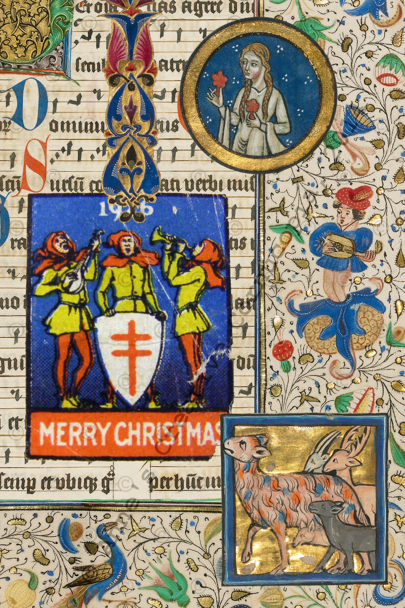 Anne's Creative Cornucopia: "Medieval Christmas" – Postcard