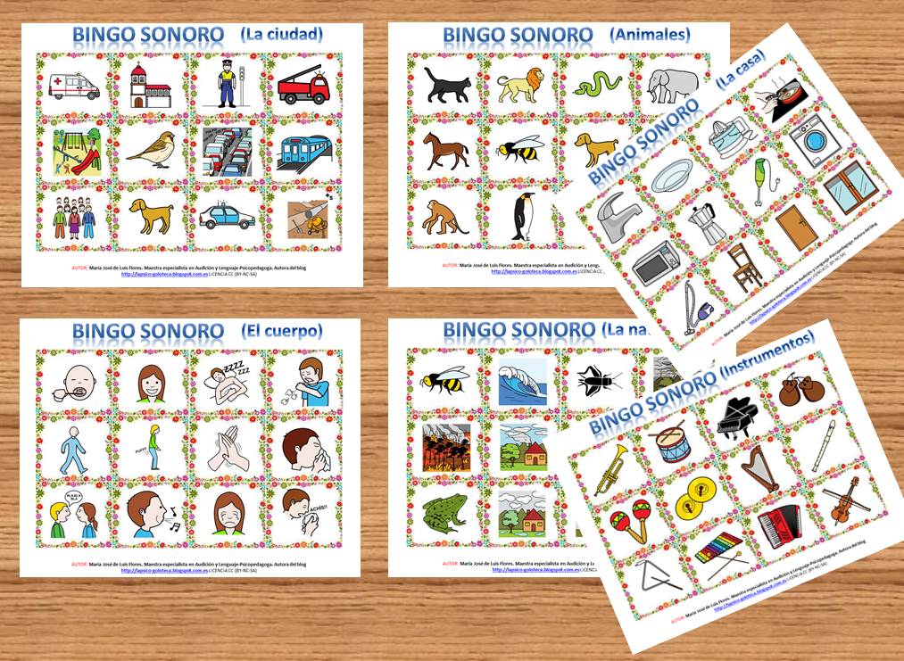 La psico-goloteca: BINGOS SONOROS