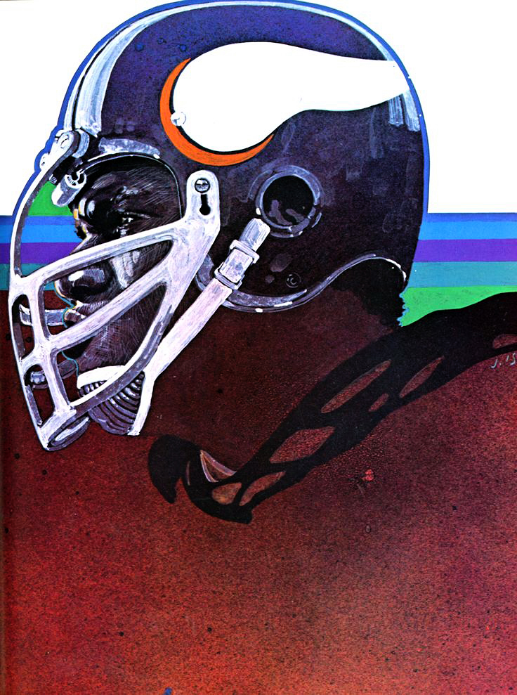 Pro Football Journal Presents: NFL Art: Alan Page by Joe Isom