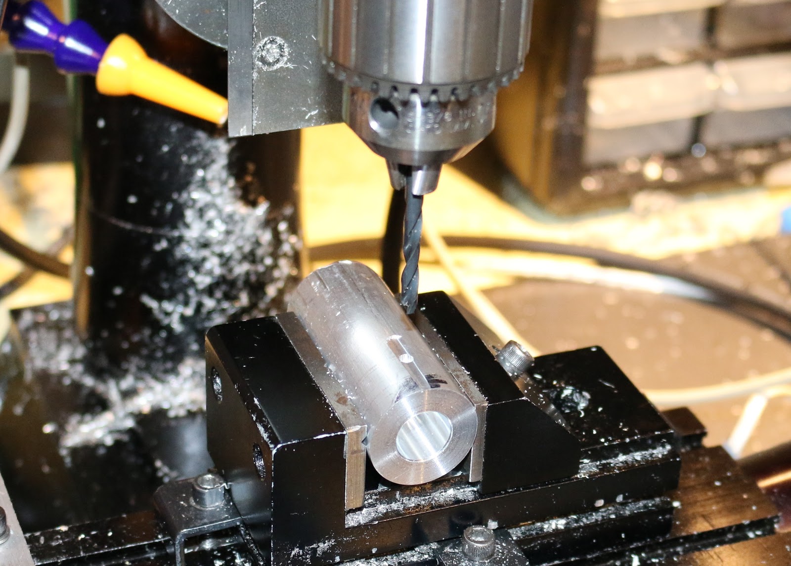 IC reverse engineering and other adventures: Machining K2 microscope Z adapter