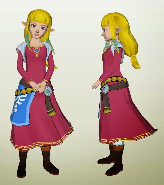 Papercraft - The Legend of Zelda: Skyward Sword Skyloft Zelda ...