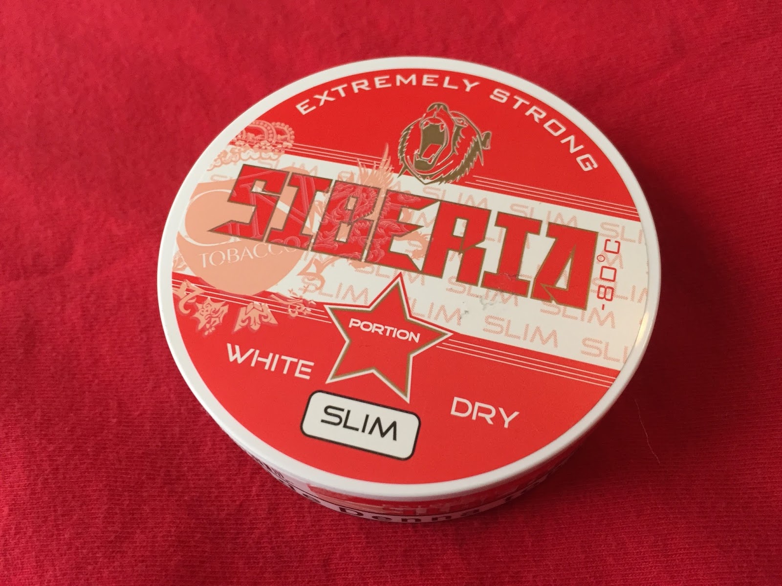 Siberia Red (Slim White Dry) - Review. 28 March 2017.