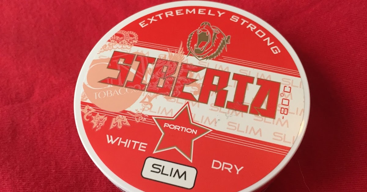 Siberia Red (Slim White Dry) - Review. 28 March 2017.