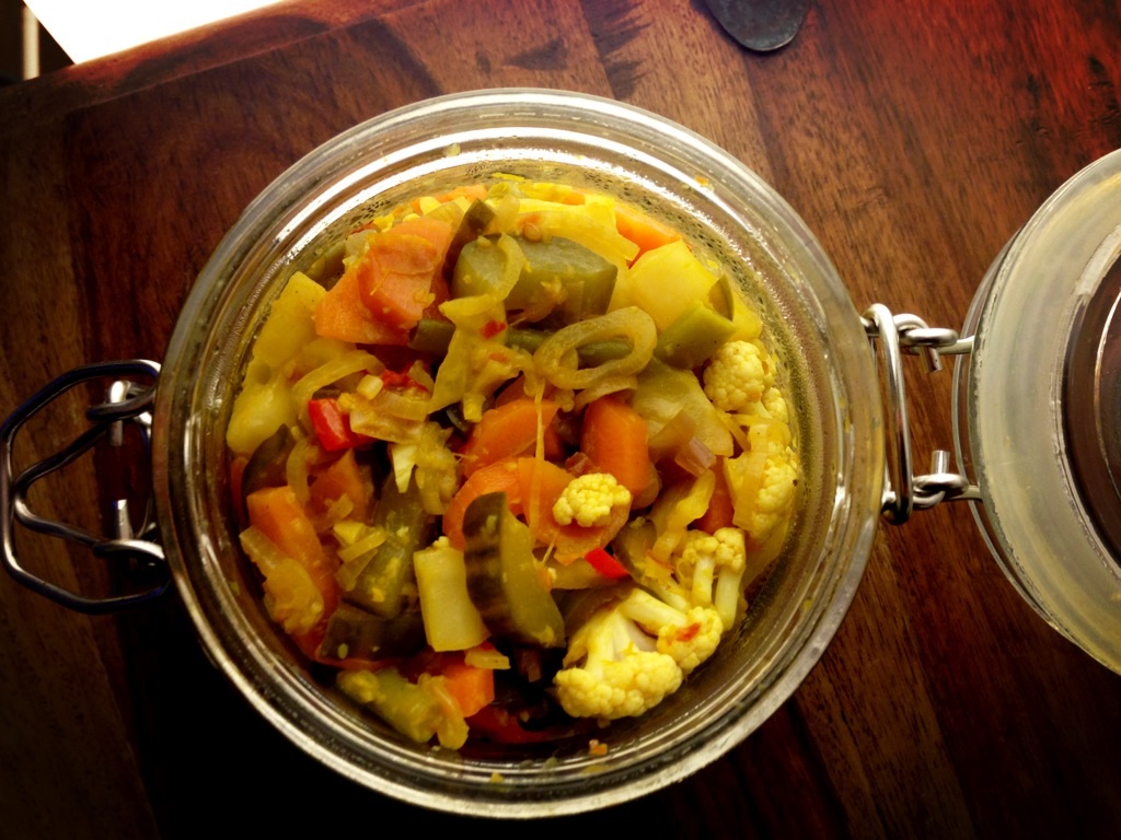 What's In My Mouth: Malaysian pickled vegetables - Achar Awak