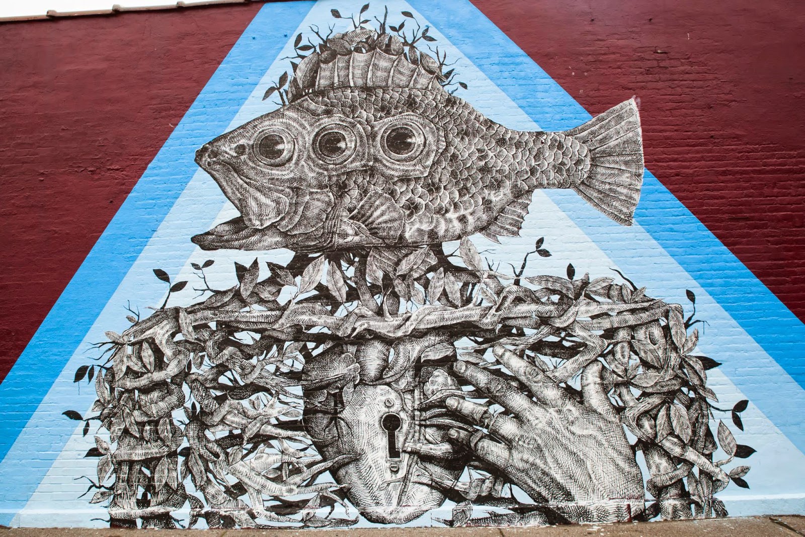 Alexis Diaz New Mural For Wall Therapy - Rochester, USA | StreetArtNews ...