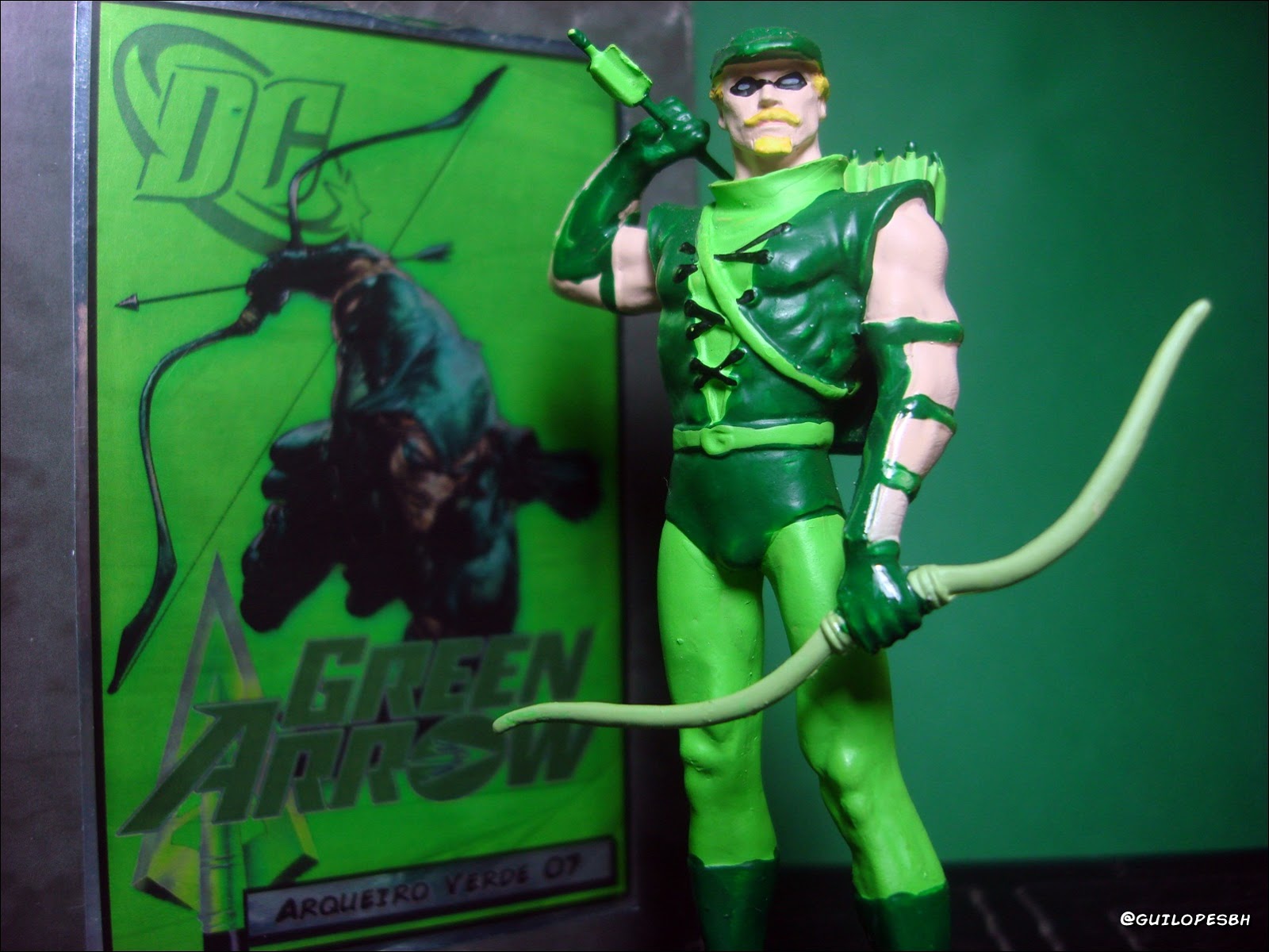 Miniaturas do Lopes!: Arqueiro Verde - Miniaturas DC Eaglemoss