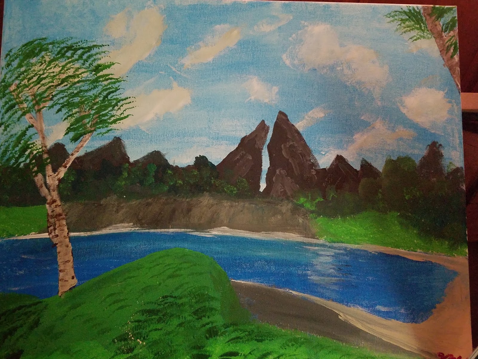 Side Quest: Craft Night: Memory #2 Painting BotW - The Zelda Gourmet