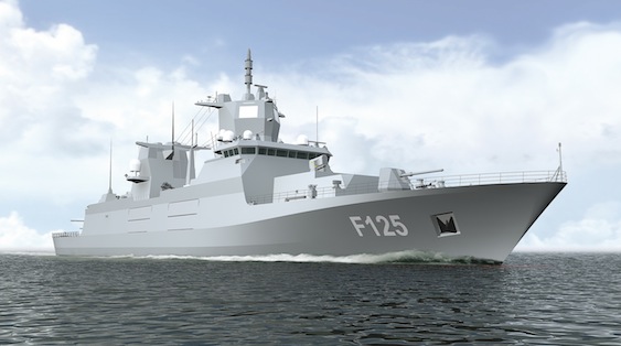 Cassidian's TRS-4D AESA Naval Radar to Equip German F125 Class Frigates ...